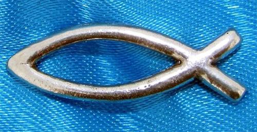 Christian Fish Ichthys Pin Badge – KG Archery Ltd.
